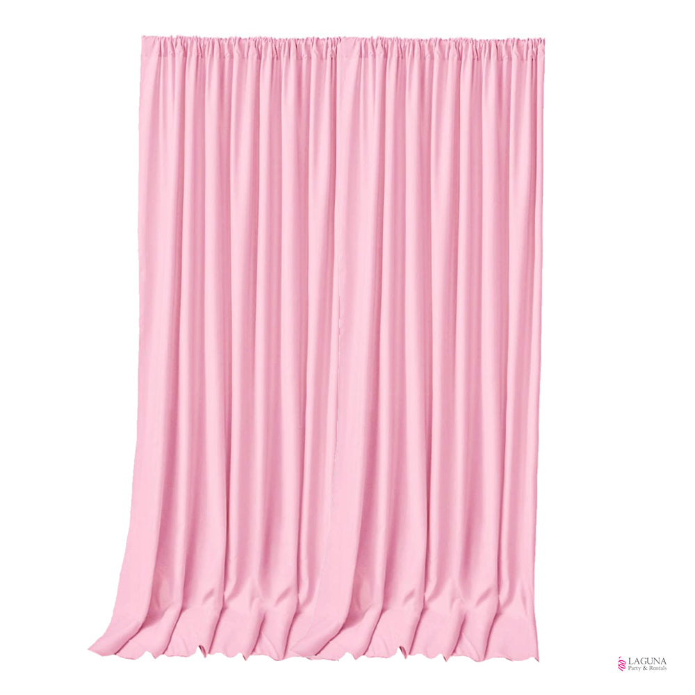 Pink Drapes – Wedding Backdrop Rental